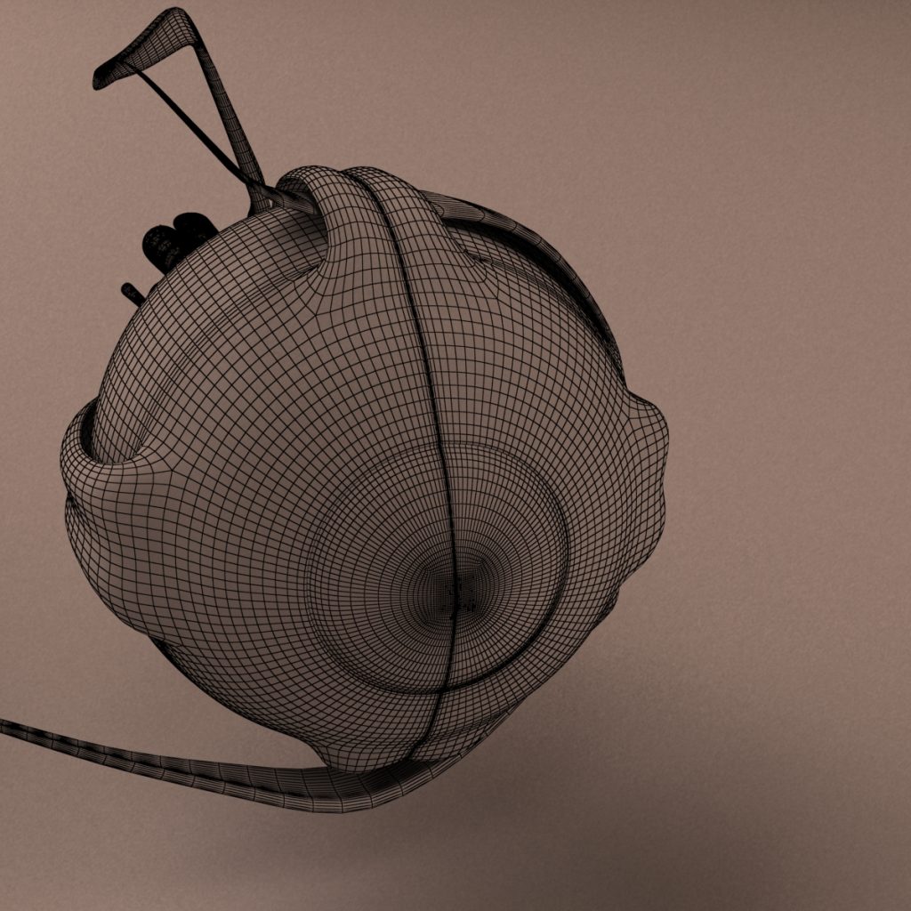 Anatomy Human Eye Cross Section 3D Model - Kezan's Portfolio