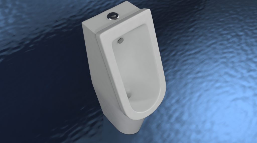 Urinal / Pissoir - 3D Model - Kezan's Portfolio
