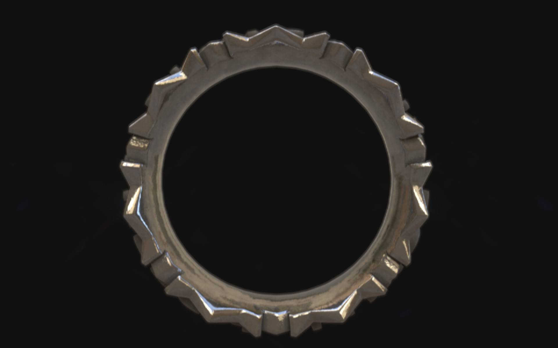 #FBI #Ring - #3DPrint @Shapeways - Kezan's Portfolio