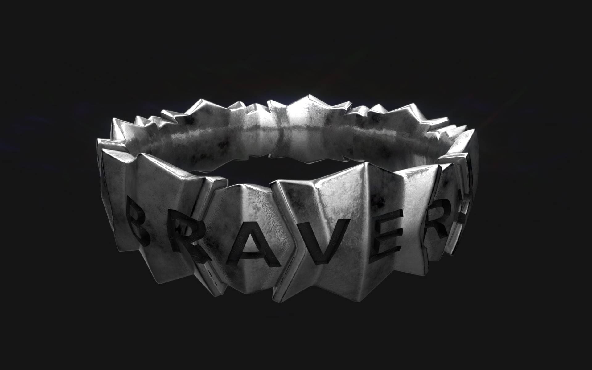 #FBI #Ring - #3DPrint @Shapeways - Kezan's Portfolio