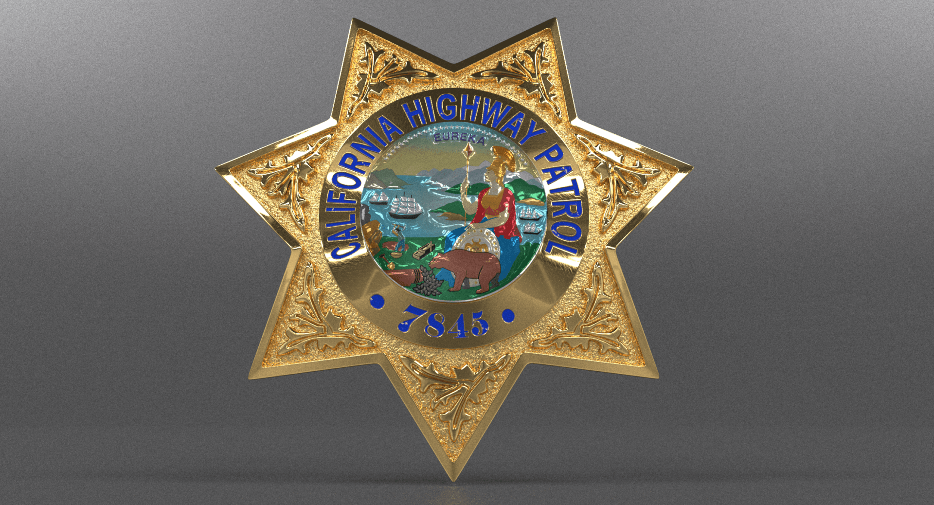 Real Police Badge