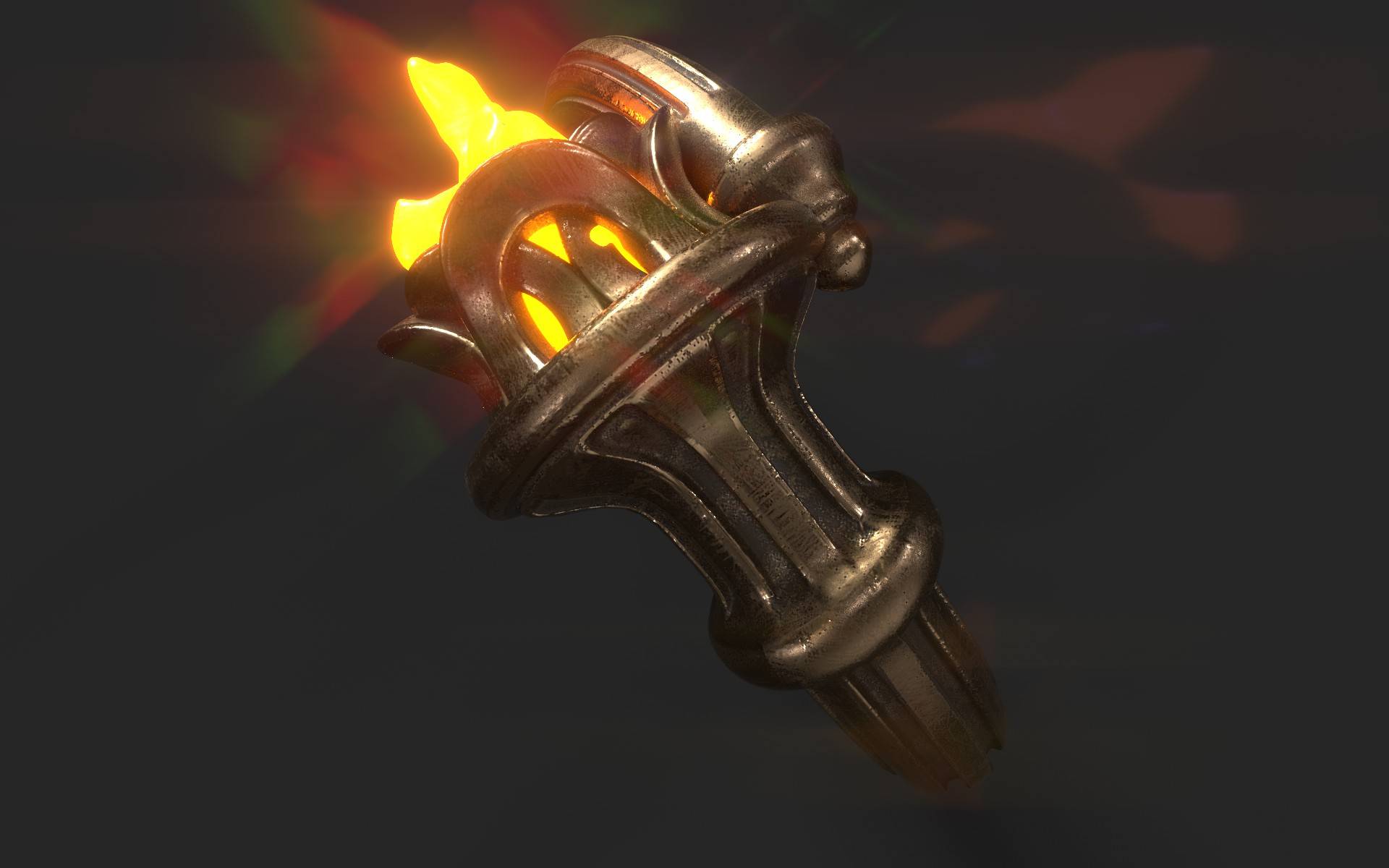 #Liberty #Torch- #3DPrint #Ring @Shapeways - Kezan's Portfolio
